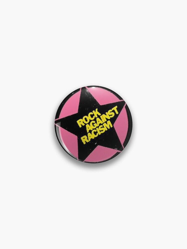 "Rock Against Racism" Pin for Sale by TheArtPunk | Redbubble