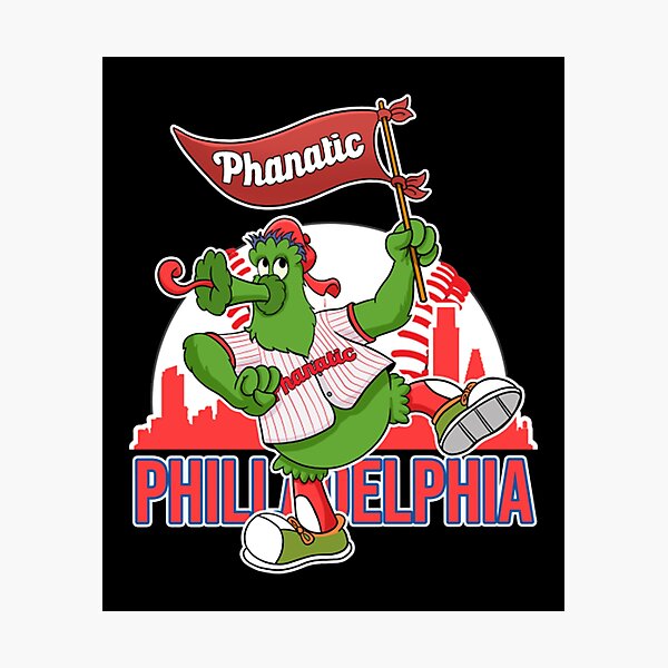 "Phillies T-ShirtPhillies Baseball Mascot Phanatic" Photographic Print ...