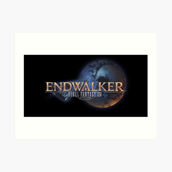 "Final Fantasy XIV Endwalker" Art Print by rhodry | Redbubble
