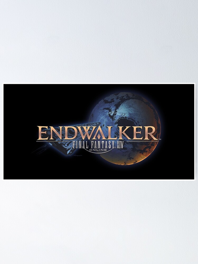 "Final Fantasy XIV Endwalker" Poster von rhodry | Redbubble