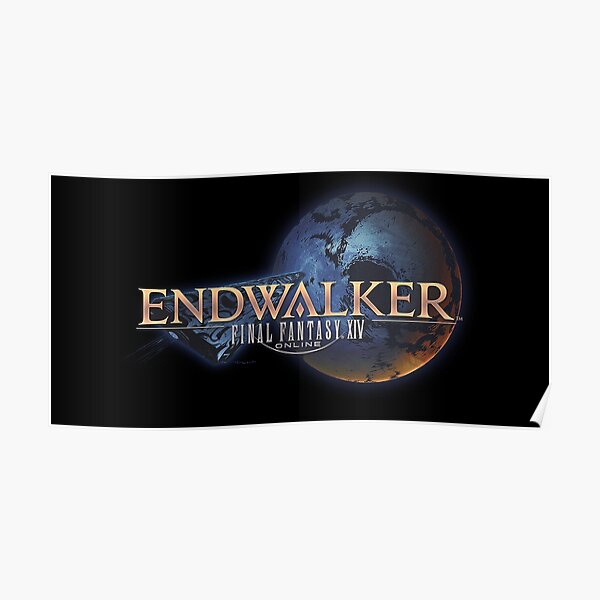 "Final Fantasy XIV Endwalker" Poster von rhodry | Redbubble