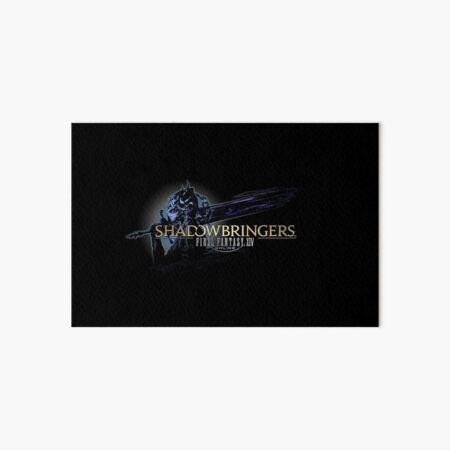 "Final Fantasy XIV: Shadowbringers Logo" Art Board Print for Sale by ...