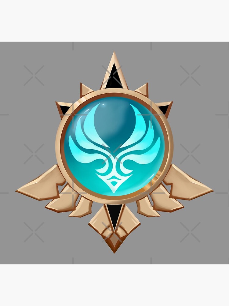 "Anemo vision" Poster for Sale by Geraldine-N | Redbubble