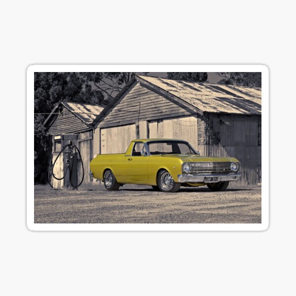 "Ford XR Ute" Sticker by jjphoto | Redbubble