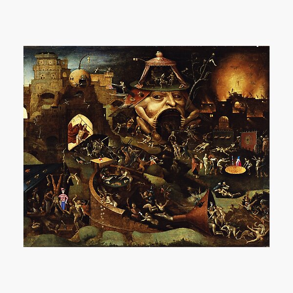 "Where's Wally In Hell" Photographic Print for Sale by orcsome | Redbubble