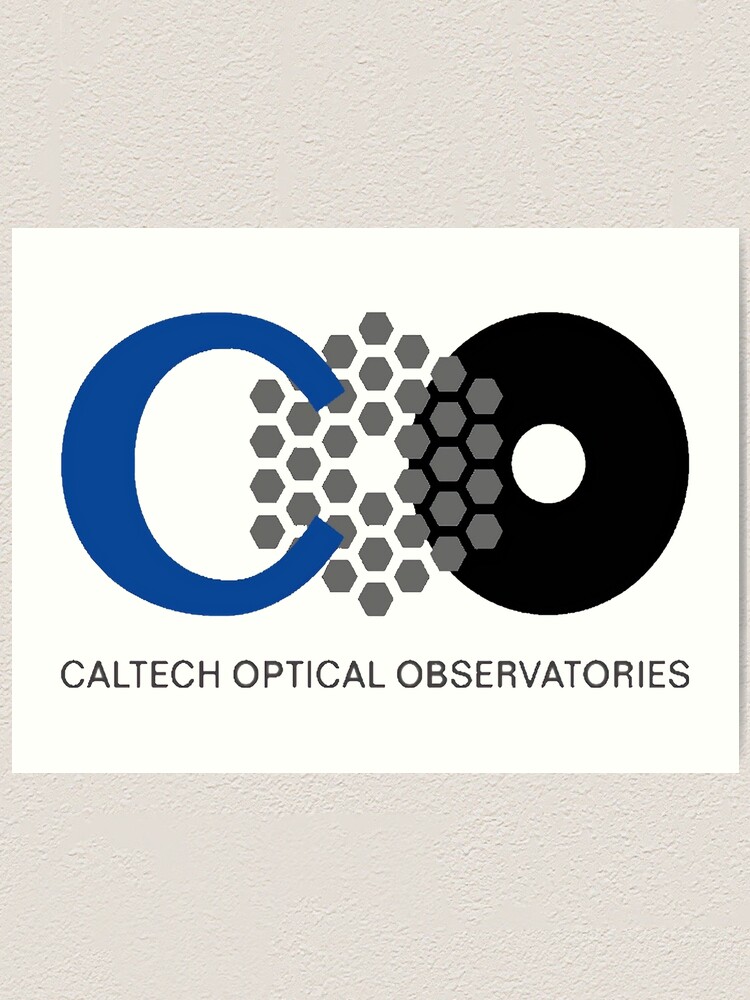 "Caltech Optical Observatories Logo" Art Print for Sale by Quatrosales ...