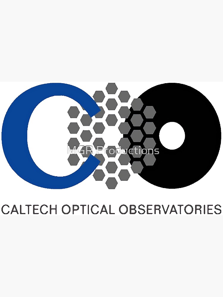 "Caltech Optical Observatories Logo" Art Print for Sale by Quatrosales ...