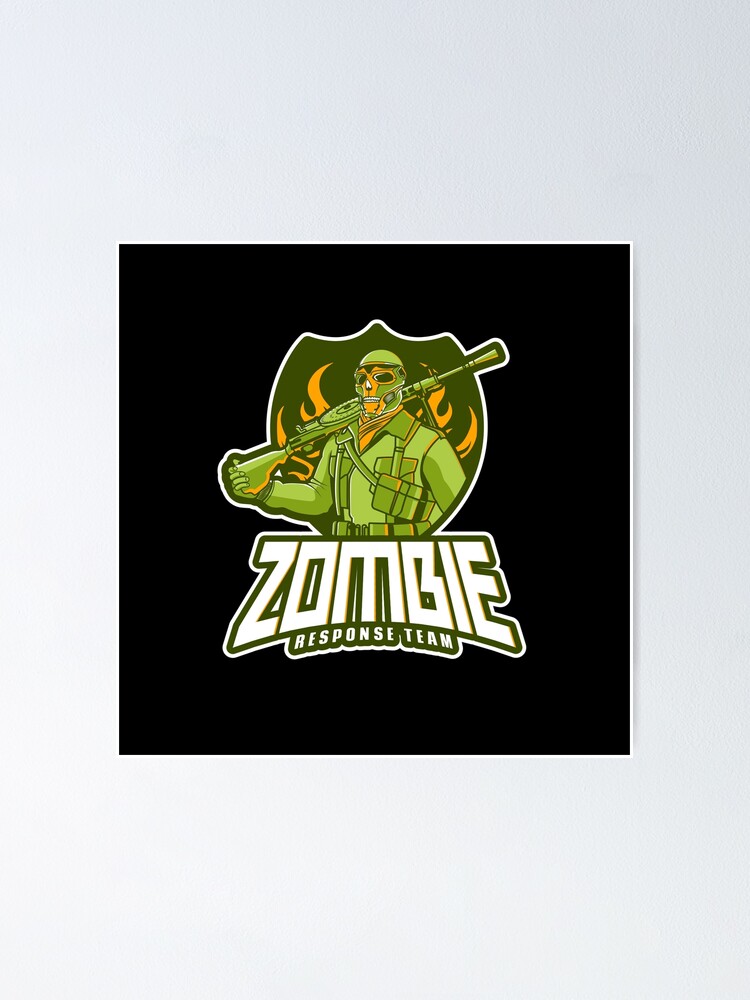 "Zombie Response Team Unit Emblem Logo Design " Poster for Sale by 313MuseumGifts | Redbubble