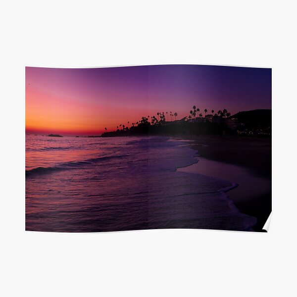 "Ocean Sunset" Poster for Sale by mlswanson1 | Redbubble