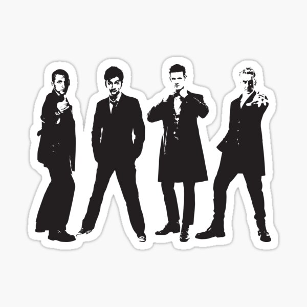 "The Doctors" Sticker for Sale by rhodry | Redbubble