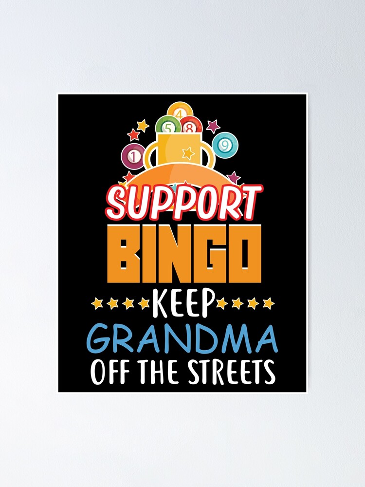 "best play bingo-funny quotes for bingo players" Poster by Hartics ...