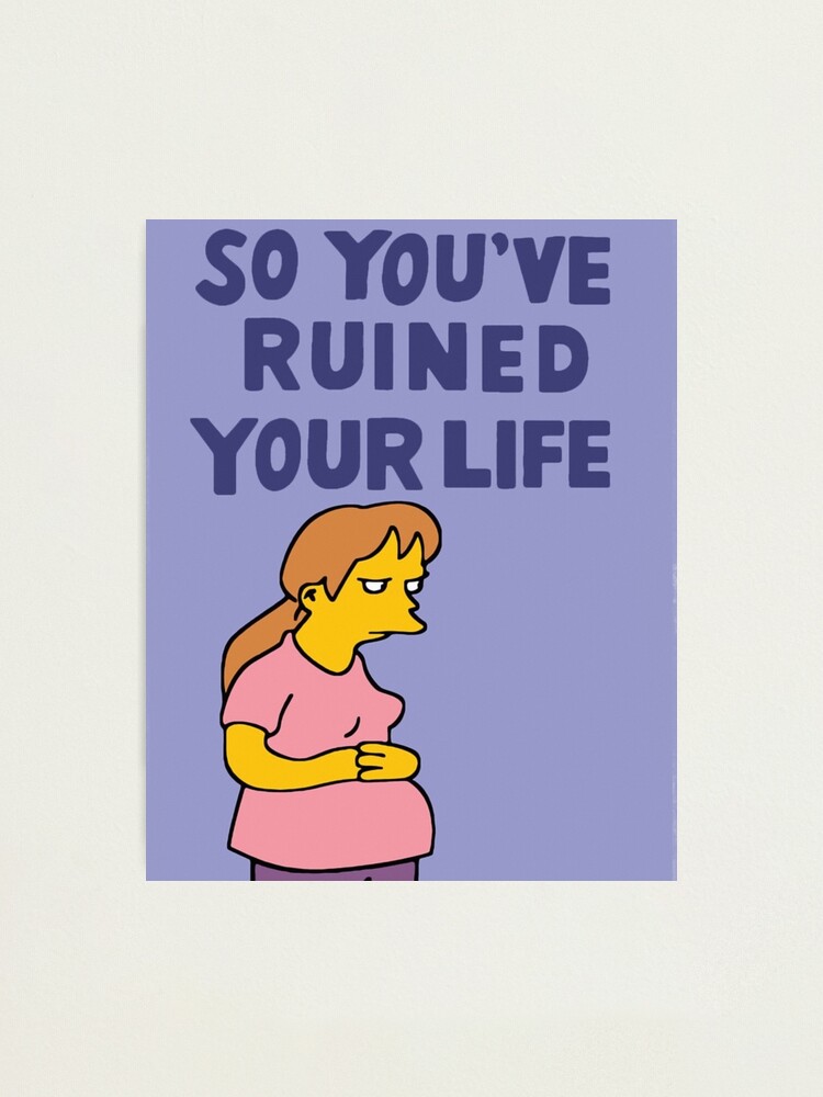 "Pamphlet | The Simpsons Inspired | @HeckinFarOut" Photographic Print ...