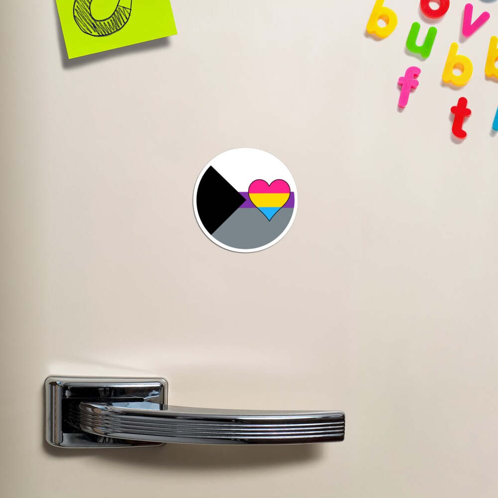 "Demisexual Panromantic Pride" Sticker for Sale by Sugar-Artist | Redbubble
