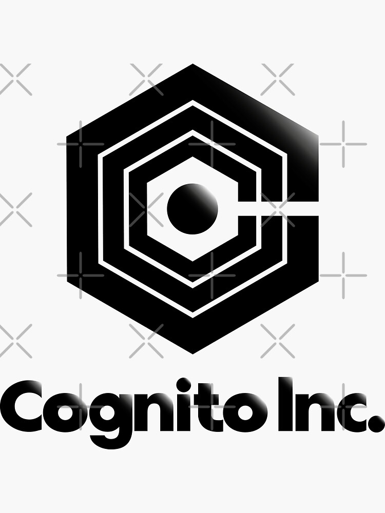 "Inside job Cognito inc." Sticker for Sale by Loni75 | Redbubble