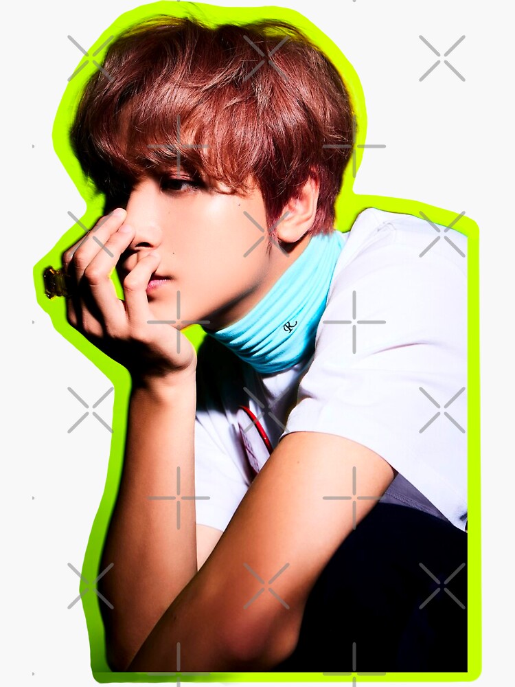 Nct 127 Sticker Haechan Sticker By Trivial Art Redbubble