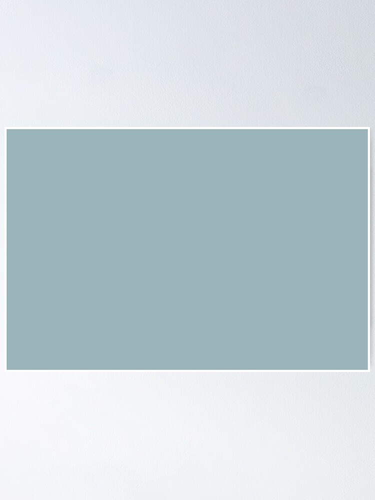 "Pastel Aqua Blue Solid Color Pairs Dulux 2022 Popular Colour River ...