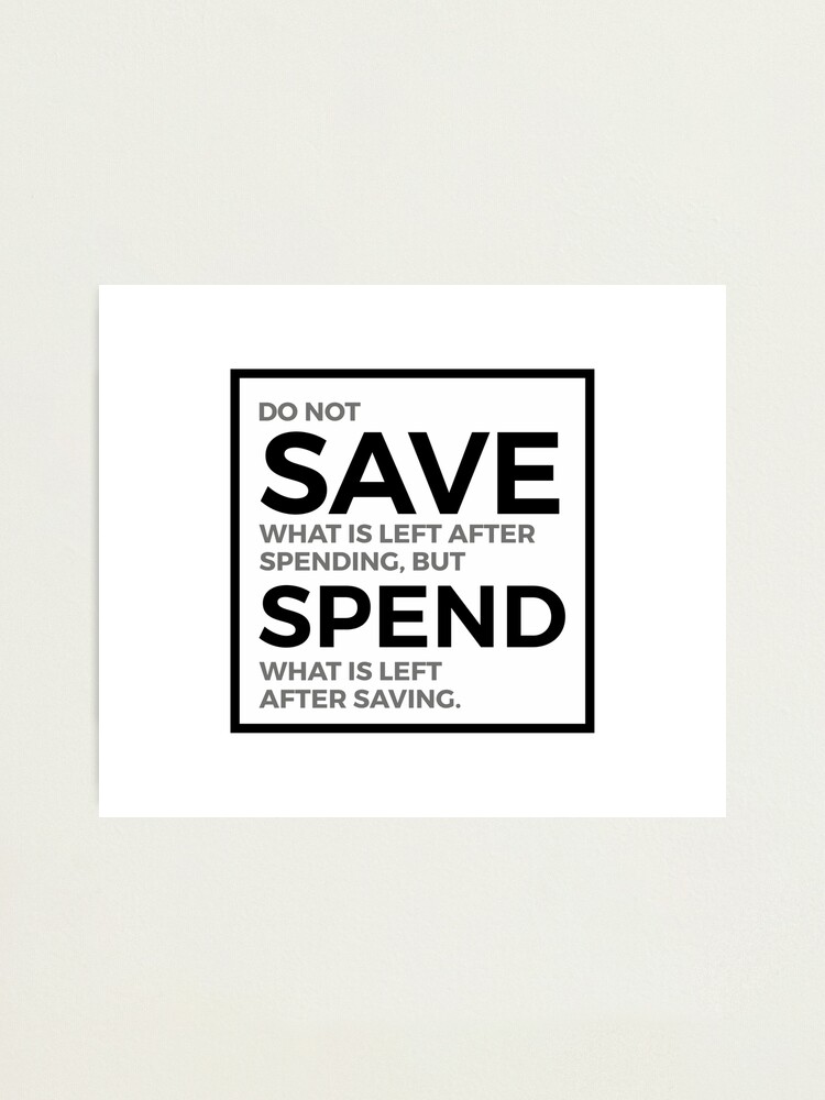 "Do not save what is left after... - Warren Buffett quotes ...