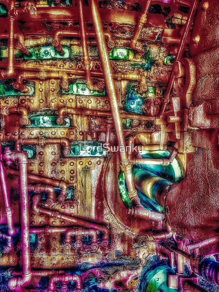 "Steampunk Rust Art" Sticker for Sale by LordSwanky | Redbubble