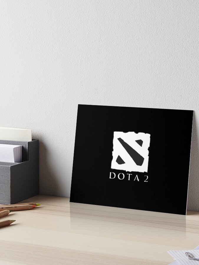 "Dota 2 Logo Design" Art Board Print for Sale by BeachHouseArt | Redbubble