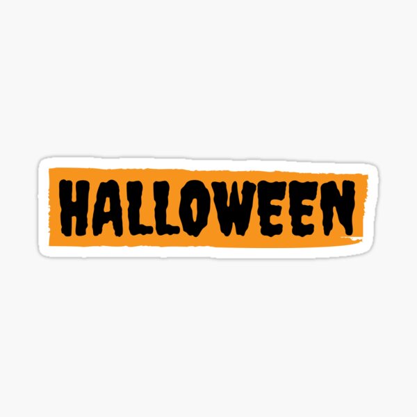 "Happy Spooky Halloween" Sticker by Amine-Creation | Redbubble