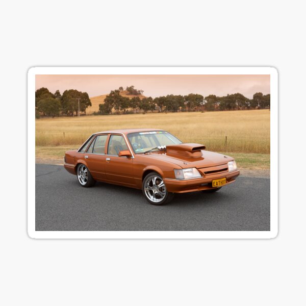 "Gold Holden VK Commodore" Sticker for Sale by jjphoto | Redbubble