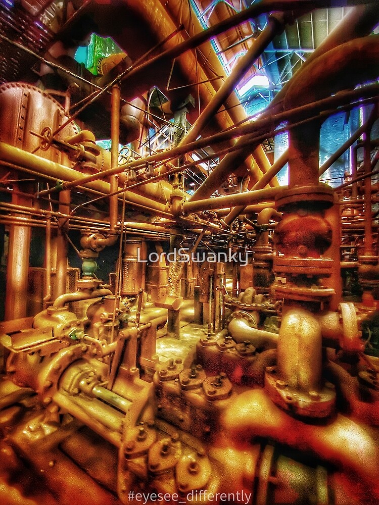"Industrial Rusty Decay Steampunk" Poster for Sale by LordSwanky ...