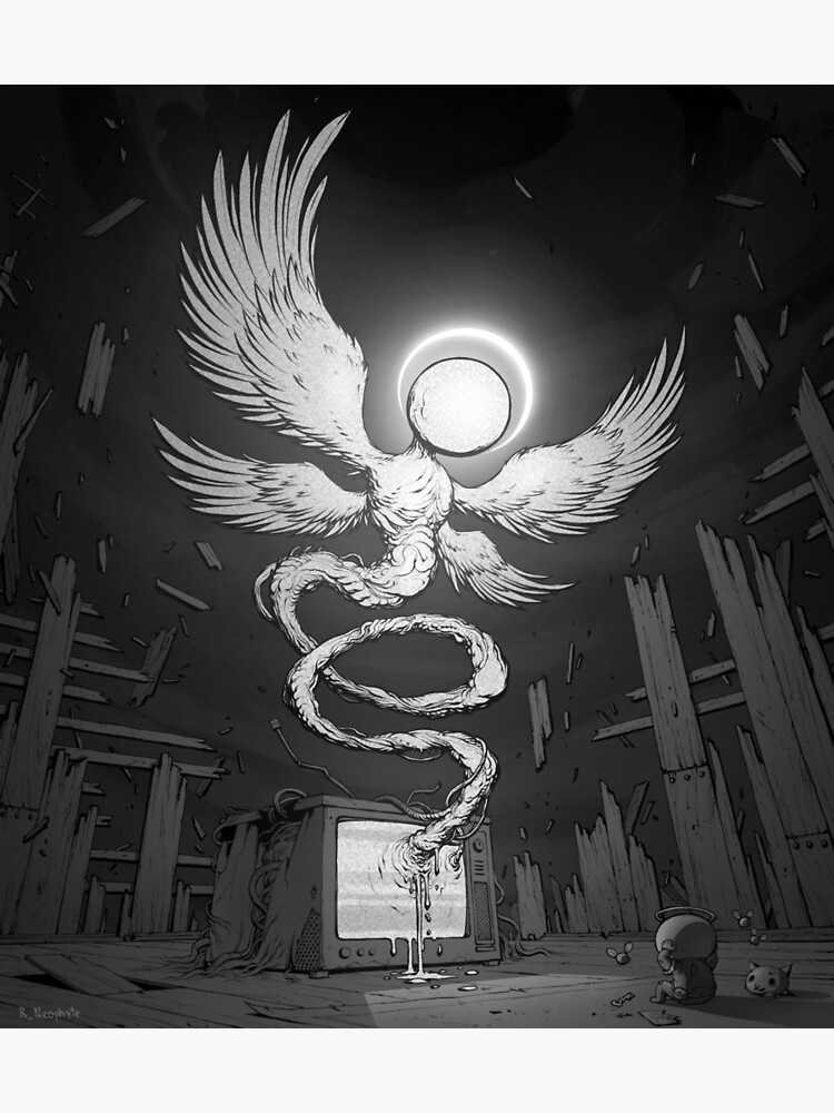 "Dogma - TBOI Illustration" Poster for Sale by R-Neophyte | Redbubble