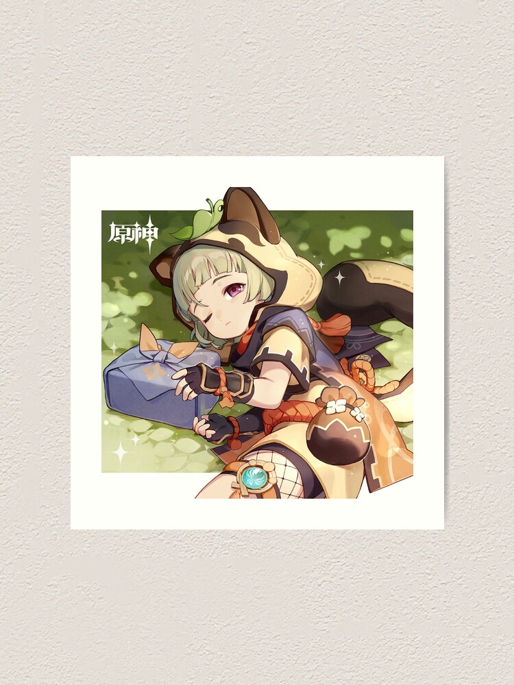 "Genshin Impact - Sayu Official Birthday Artwork" Art Print by Krimsy ...