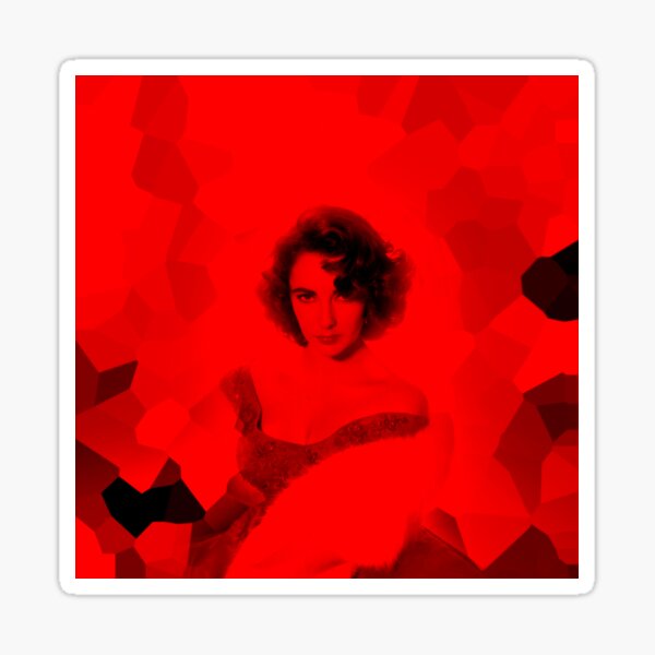 "Elizabeth Taylor - Celebrity" Sticker for Sale by Powerofwordss ...