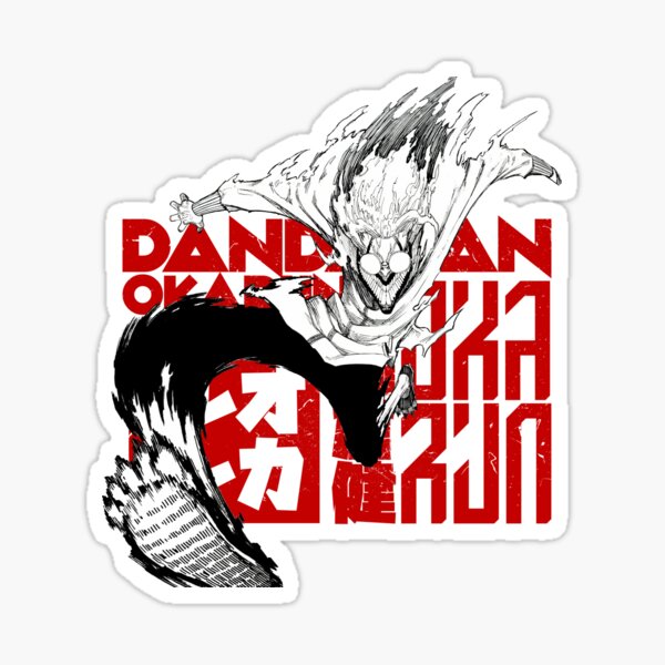 "Dandadan Okarun" Sticker for Sale by BraintINC | Redbubble