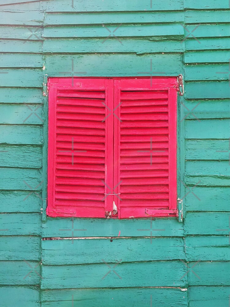 "The Red Window" Sticker by Kate-P- | Redbubble