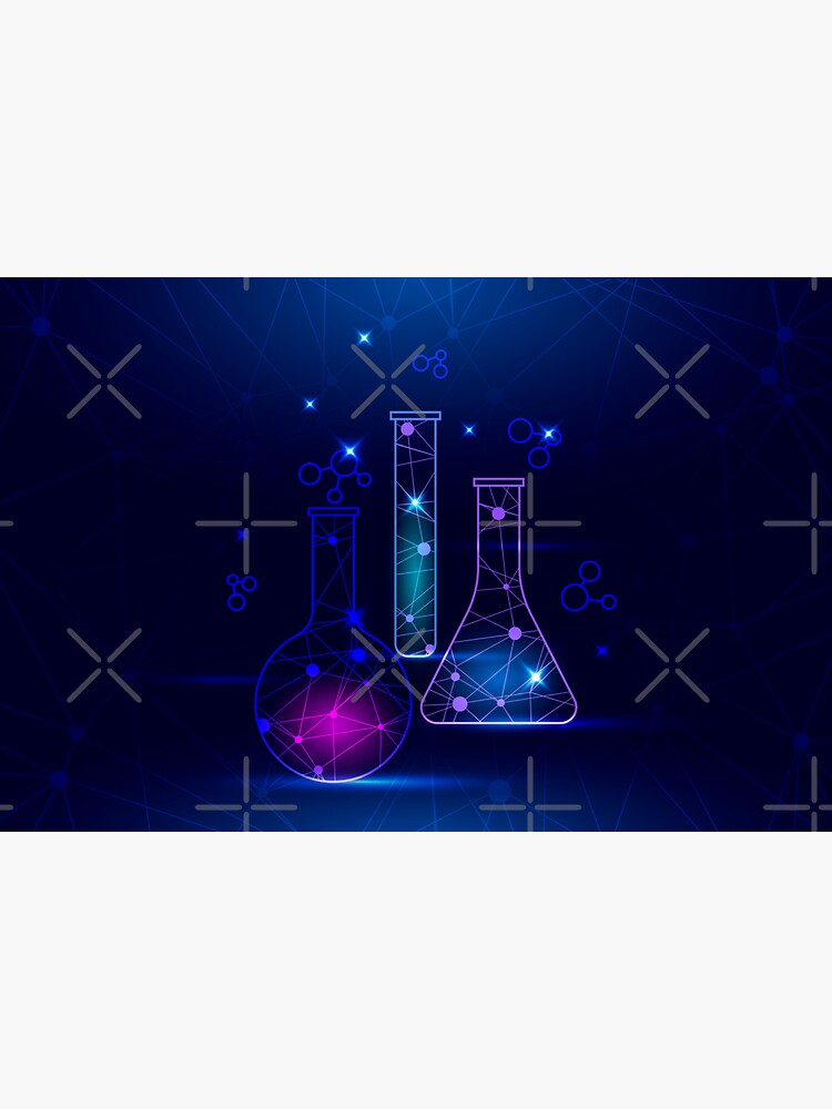 "Chemistry Lab" Sticker for Sale by LazyHatter | Redbubble