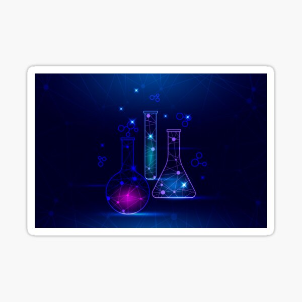 "Chemistry Lab" Sticker for Sale by LazyHatter | Redbubble
