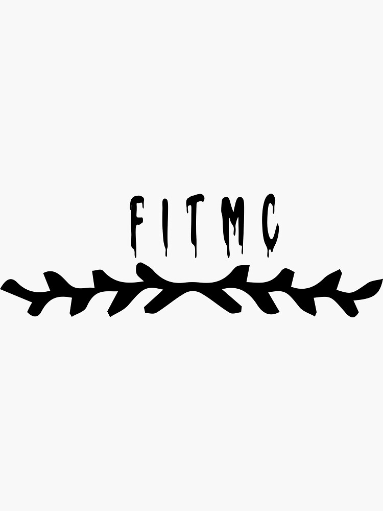 "fitmc" Sticker for Sale by femaleartnude | Redbubble
