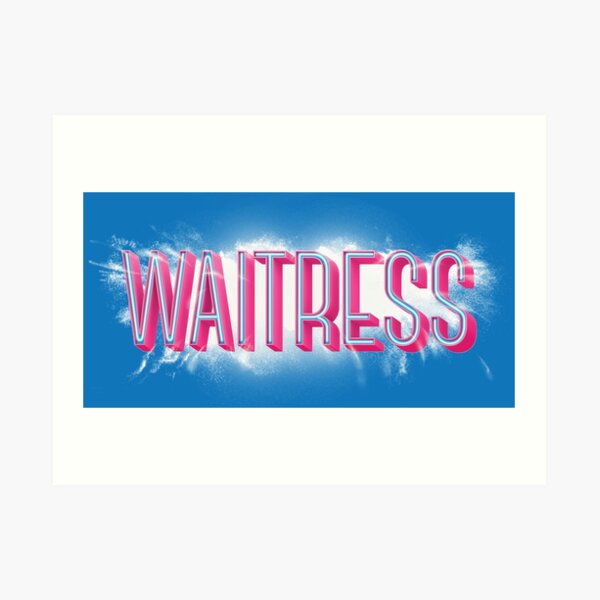 "Flour Waitress logo - Waitress the Musical - Broadway, West End" Art ...