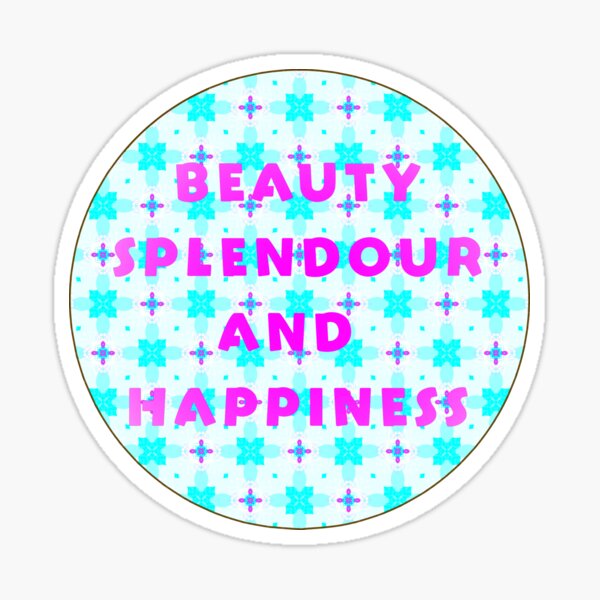 "Beauty " Sticker by tanyazevallos | Redbubble