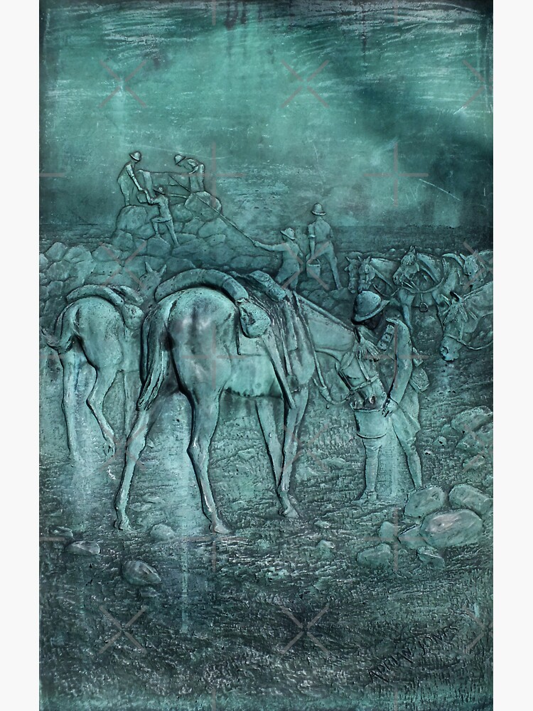 "War Horse" Sticker for Sale by Yampimon | Redbubble