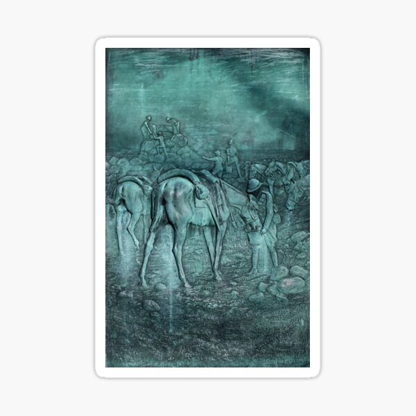 "War Horse" Sticker for Sale by Yampimon | Redbubble