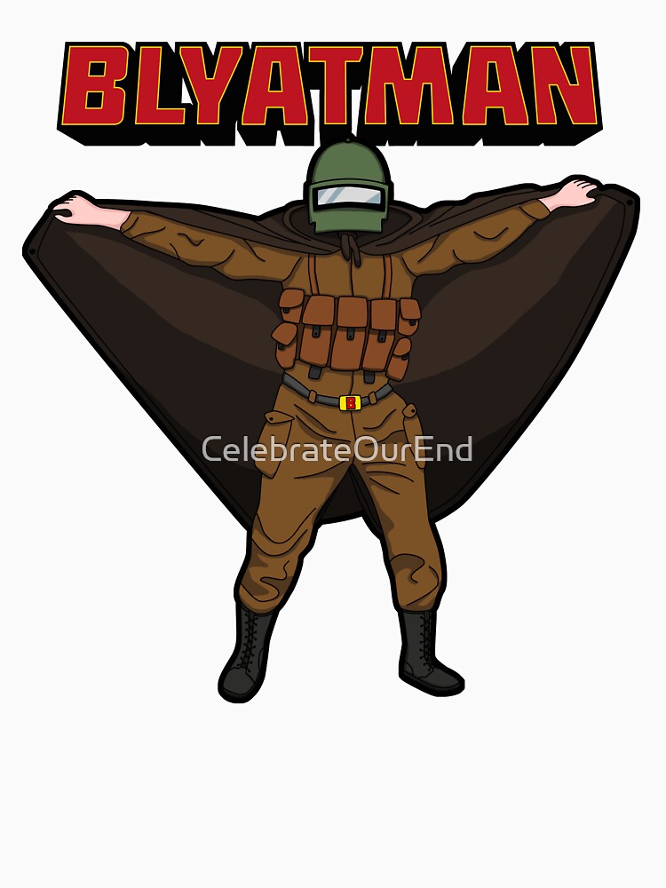"BLYATMAN" T-shirt for Sale by CelebrateOurEnd | Redbubble | blyat t ...