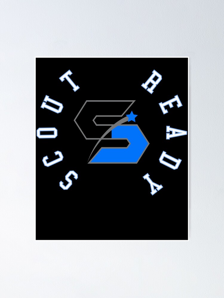 "Scout Ready Logo (Curved)" Poster for Sale by scoutready | Redbubble