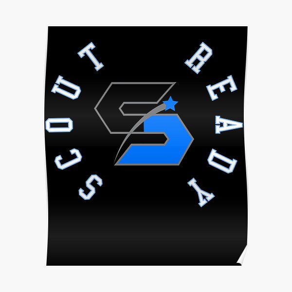 "Scout Ready Logo (Curved)" Poster for Sale by scoutready | Redbubble