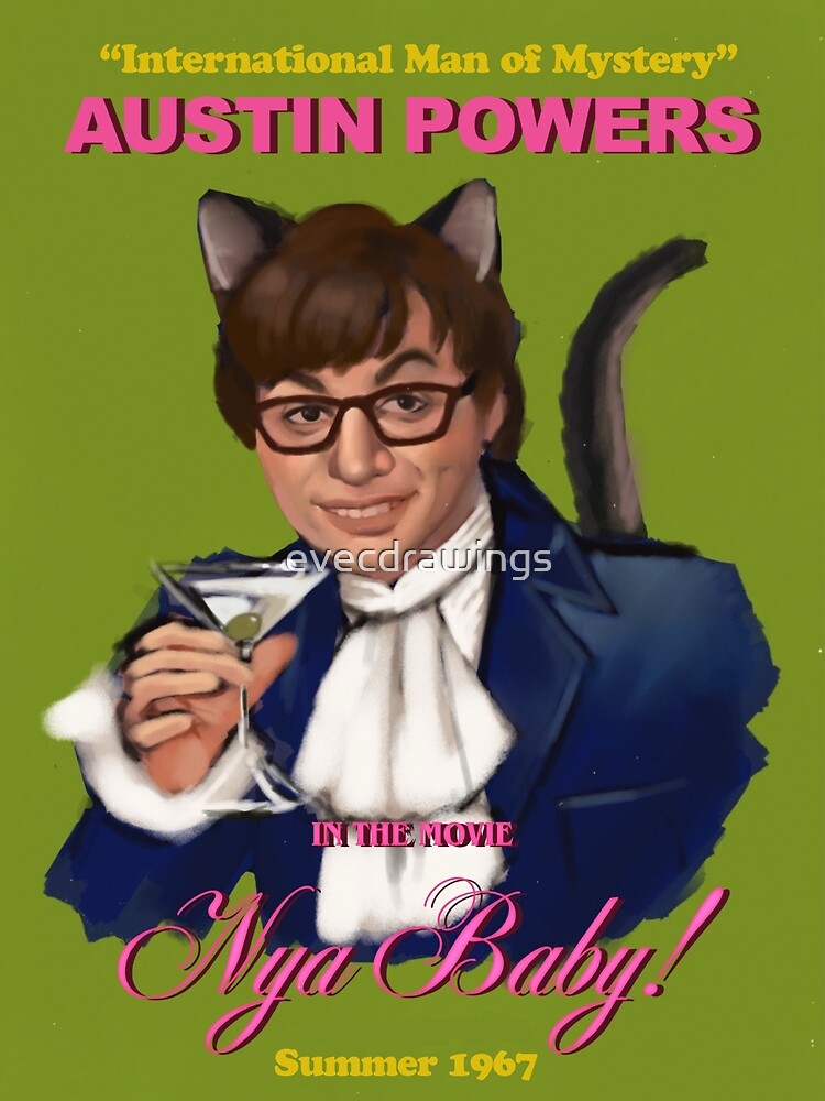 "Nya Baby II.I " Poster by evecdrawings | Redbubble