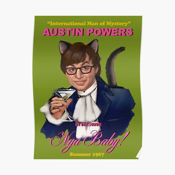 "Nya Baby II.I " Poster by evecdrawings | Redbubble