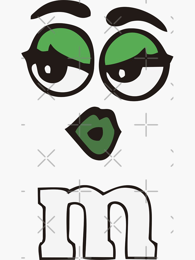 "mandm Green-Logo" Sticker by willsonv923 | Redbubble