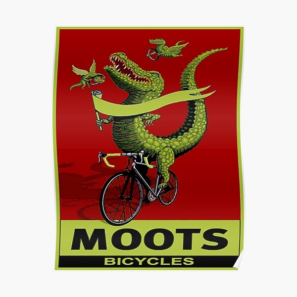 "MOOTS : Vintage Bicycle Advertising Print" Poster for Sale by ...
