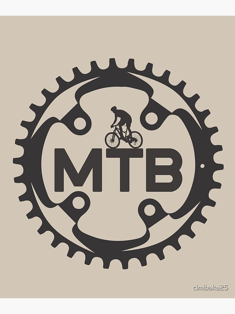 "MTB Life Mountain Bike " Poster for Sale by cimibaka25 | Redbubble