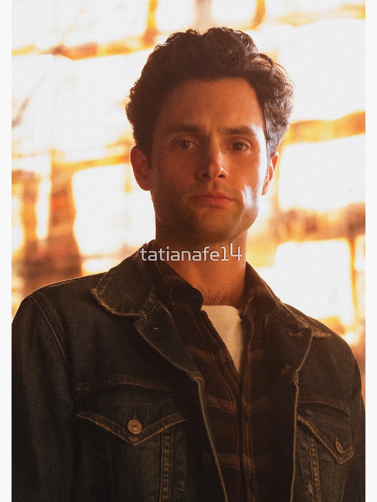 "Penn Badgley" Sticker for Sale by tatianafe14 | Redbubble