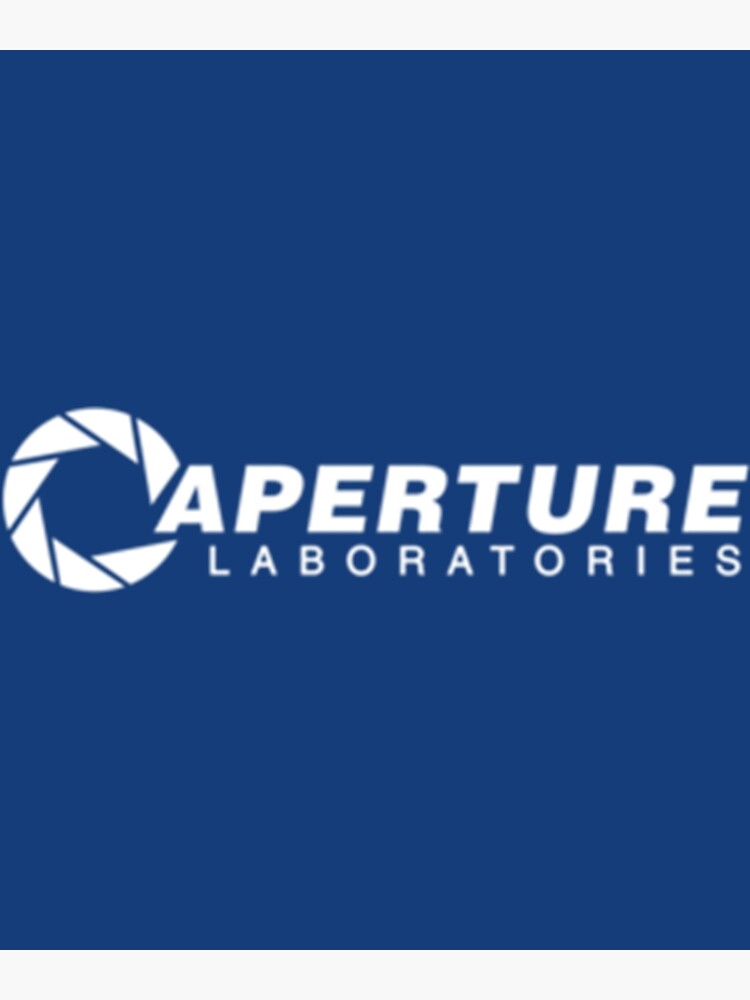 "Aperture Labs Logo " Poster for Sale by Lantern-BRS | Redbubble