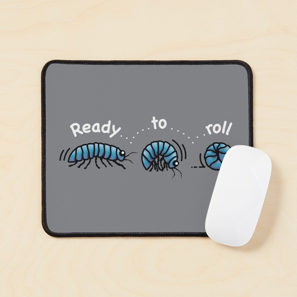 Ready to Roly-Poly” cute pill-bugs" Sticker for Sale by houseofwray ...