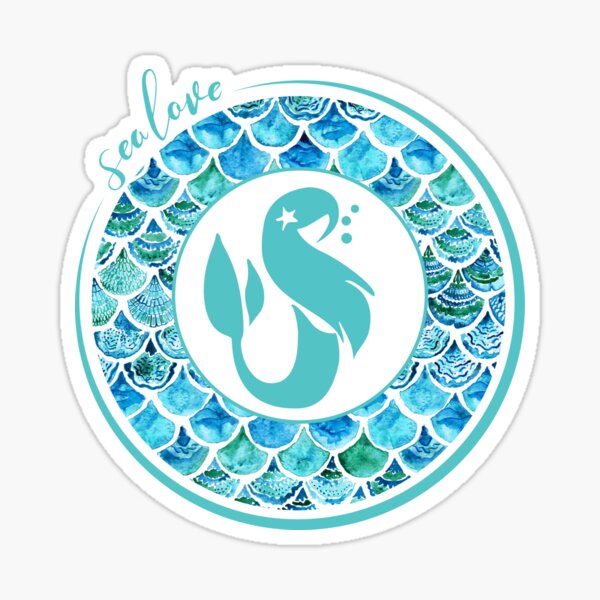 "The Siren" Sticker for Sale by HollyCoveArt | Redbubble